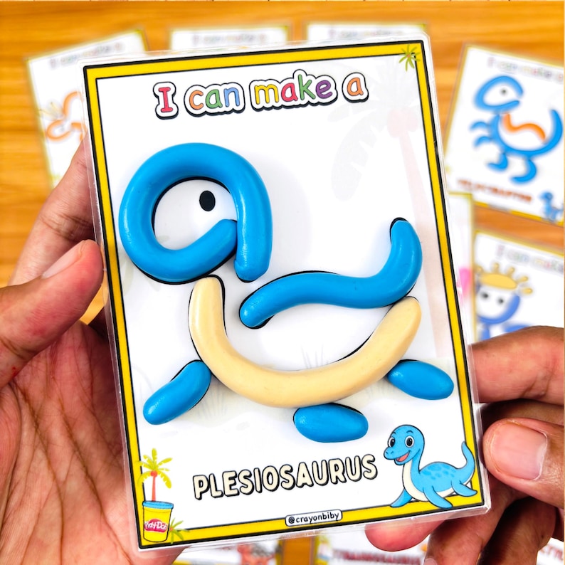 Dinosaur Play Dough Mats, Printable Fine Motor Activity for Kids ...