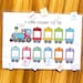 Counting Train Activity for Kids, Number Recognition 1-10 Preschool ...