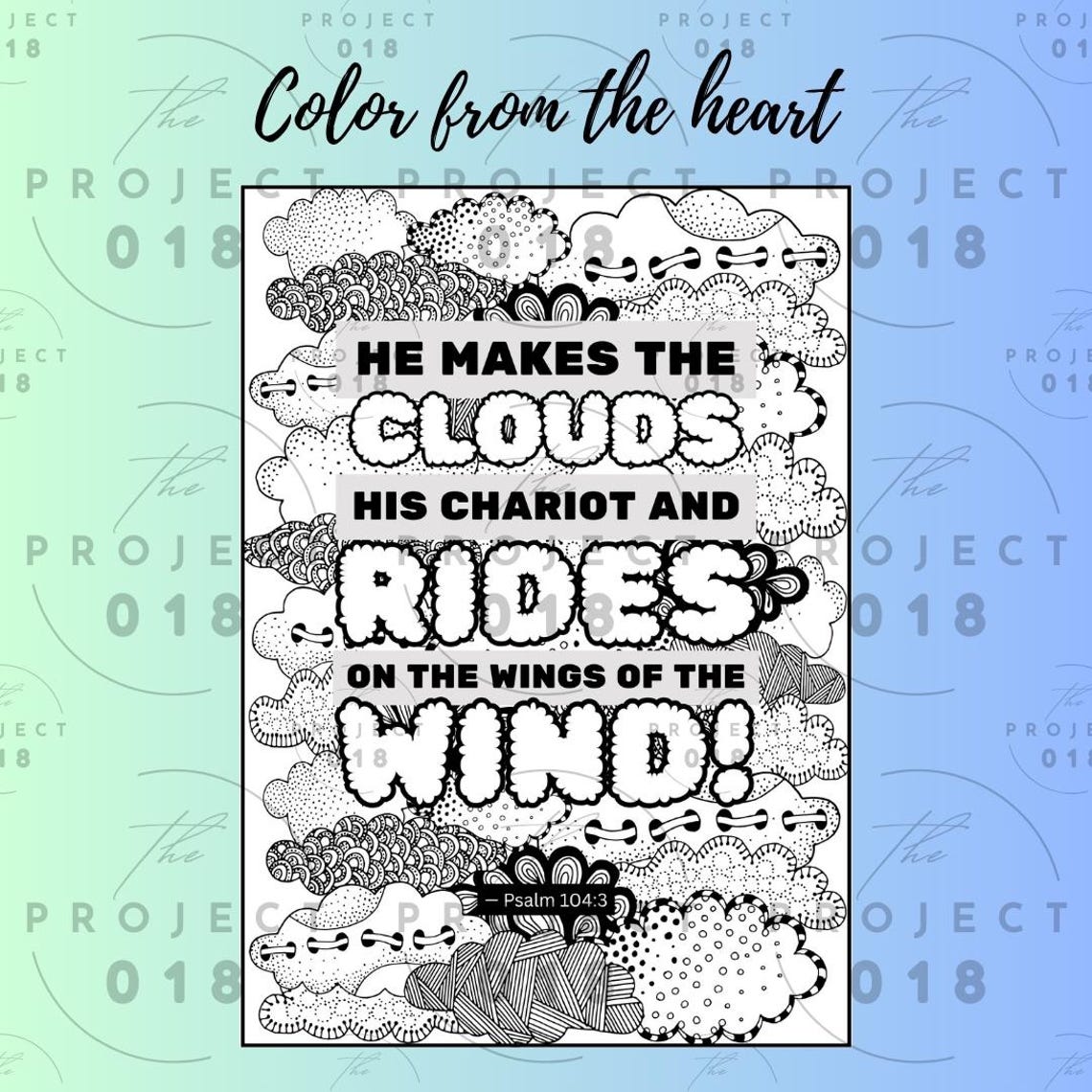 Printable Bible Verse Coloring Pages for Adults & Kids – Christian ...