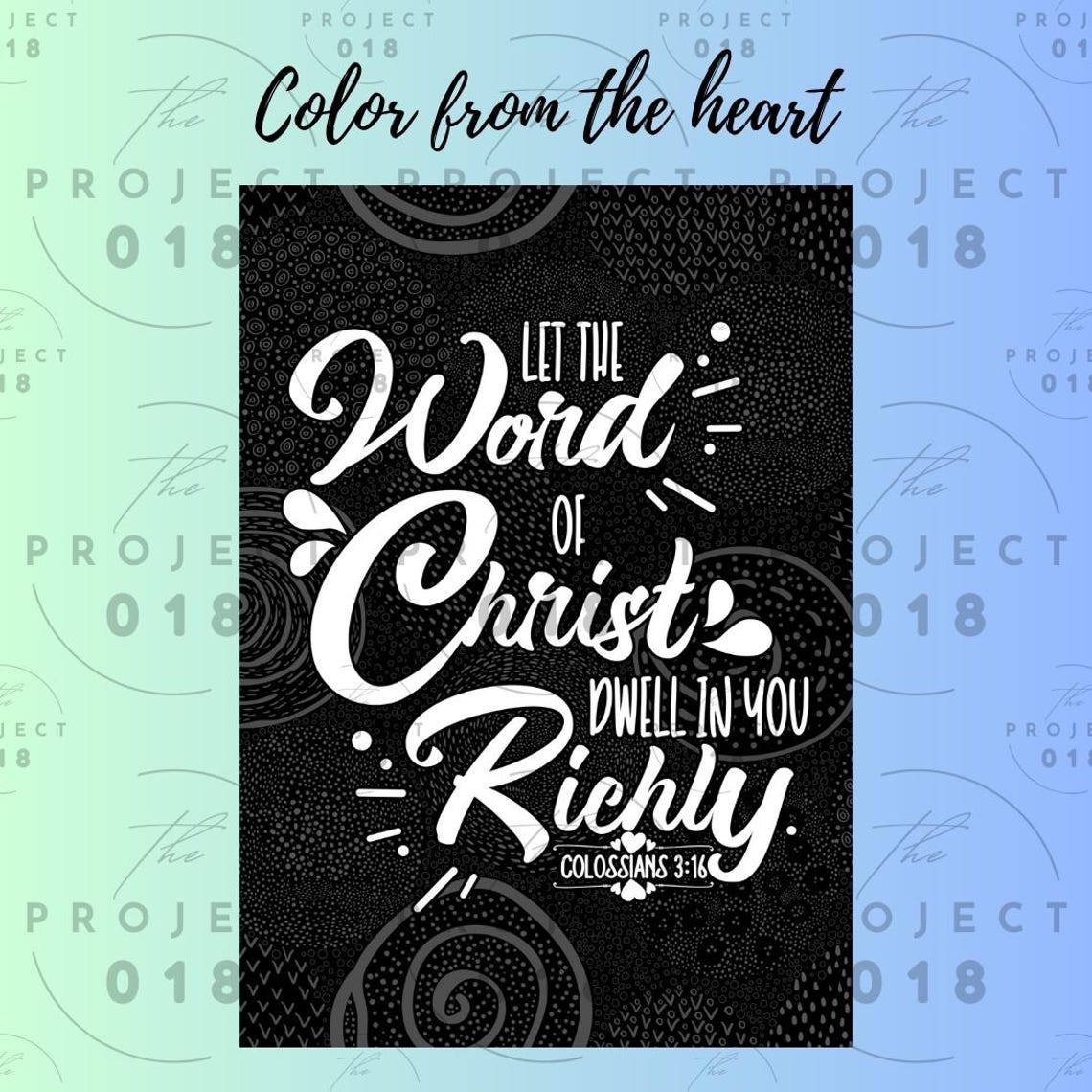 Printable Bible Verse Coloring Pages for Adults & Kids – Christian ...