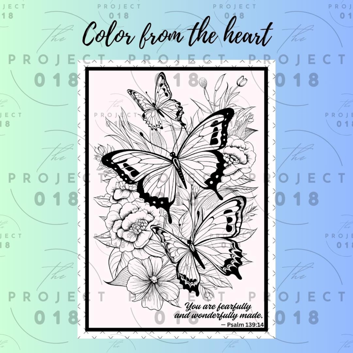 Printable Bible Verse Coloring Pages for Adults & Kids – Christian ...