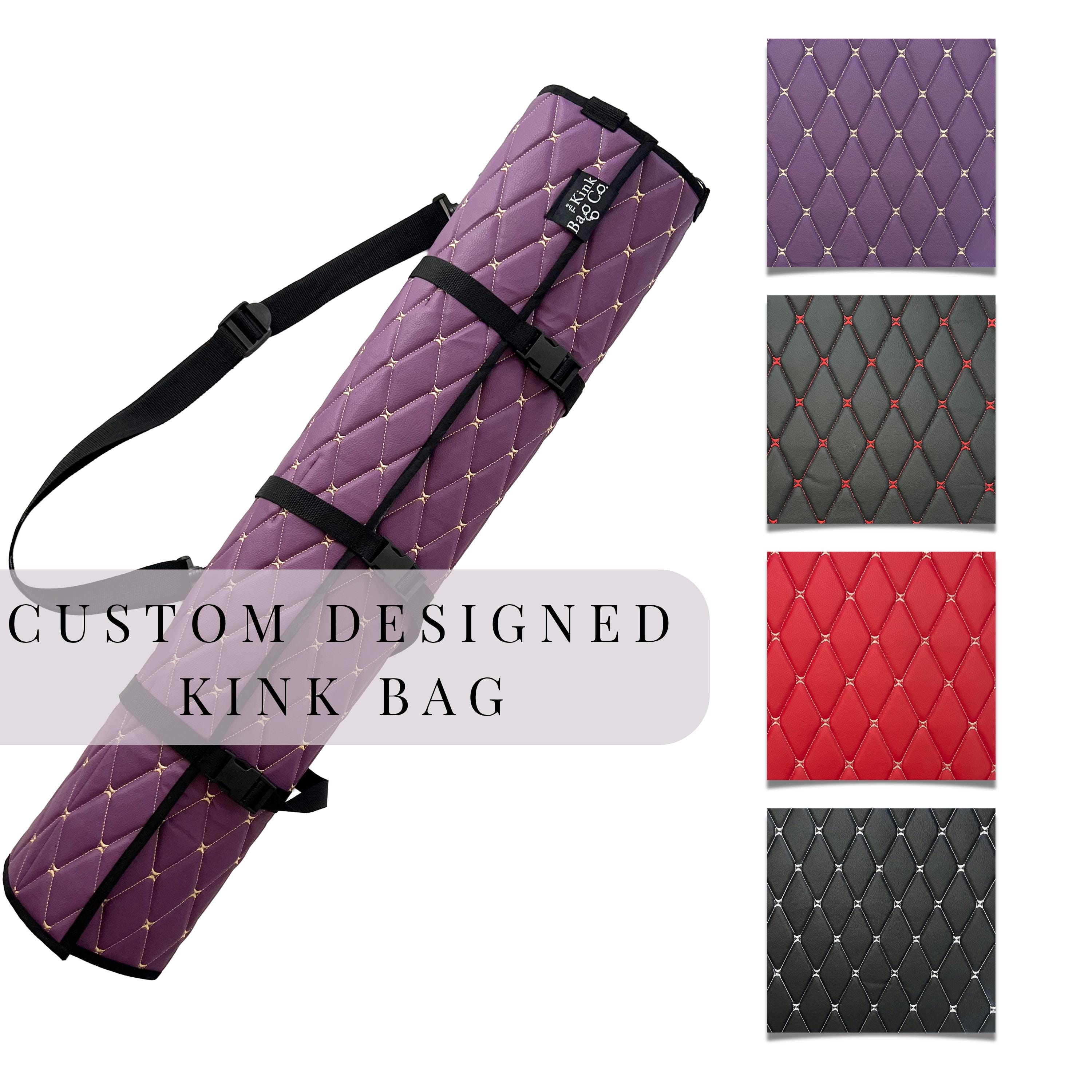 Custom Handmade Deluxe Leather Roll-up BDSM Kink Impact Tool Toy Bag ...