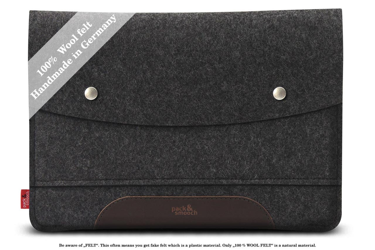 Macbook 12-inch Case 100% Wool Felt Italian Vegetable Tanned - Etsy