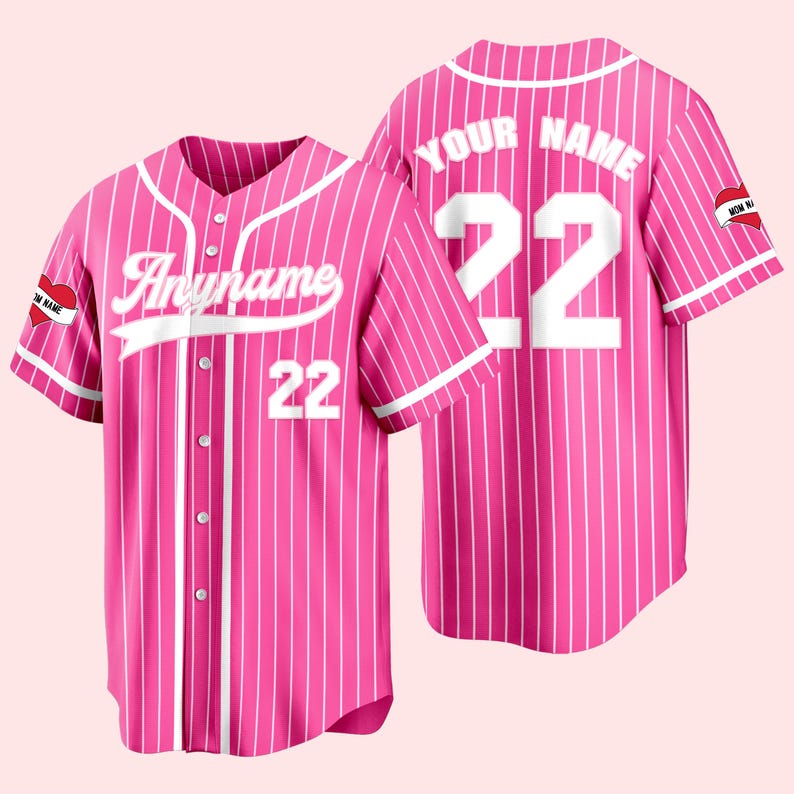 MOM Custom Baseball Jersey Personalized Mother's Day Gifts Name Number ...