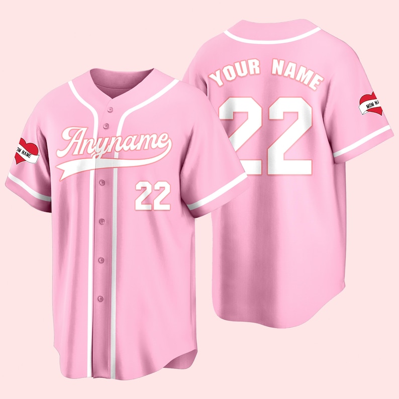 MOM Custom Baseball Jersey Personalized Mother's Day Gifts Name Number ...