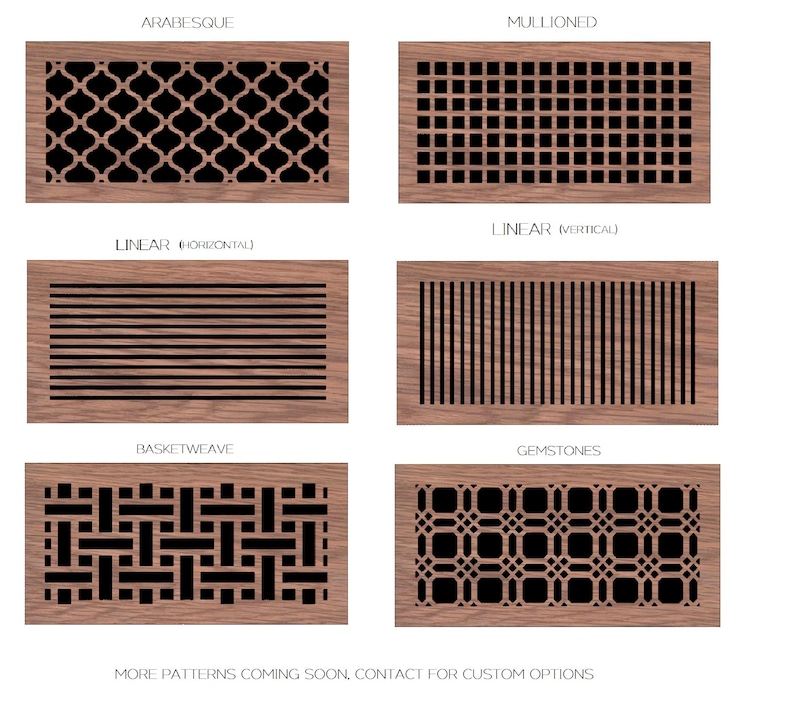 Wood Vent Covers - Etsy