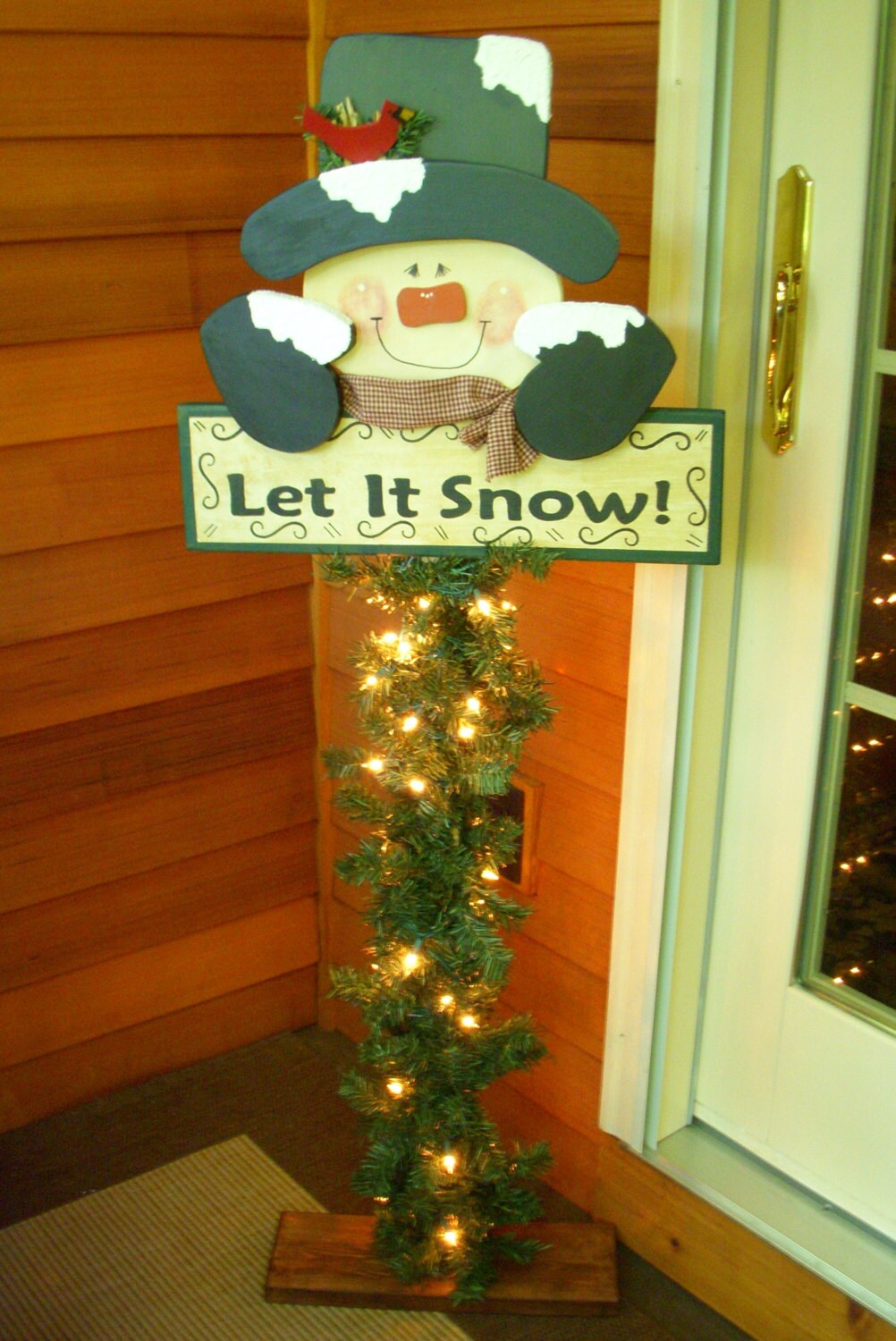 Debi's Doings PAPER Pattern-snowman Porch Greeter | Etsy Canada