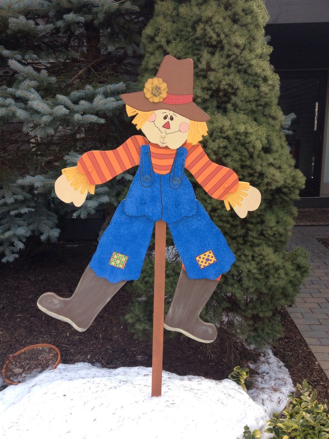 Fall Craft PAPER Pattern-sawyer-42" Jointed Scarecrow - Etsy