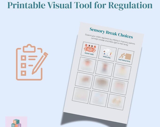 Brain Breaks: Self-regulation Tool Choice Program, Sensory Tool ...