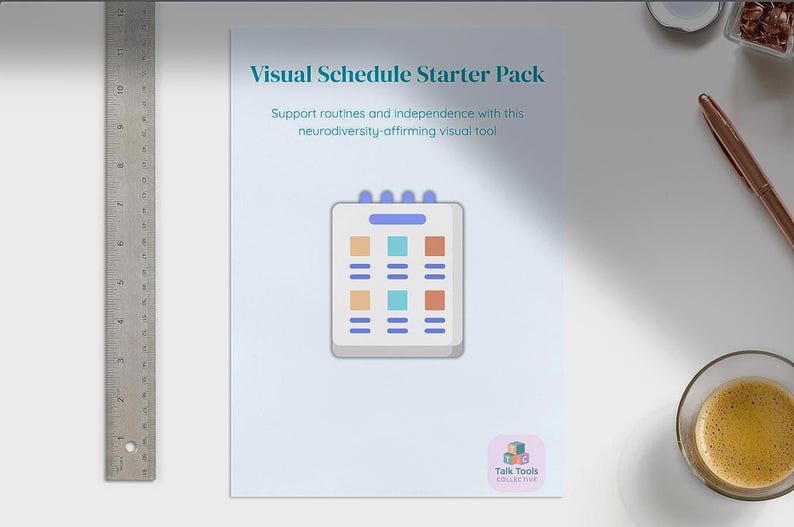 Visual Schedule for Kids | Printable Routine Strips for Autism, ADHD ...