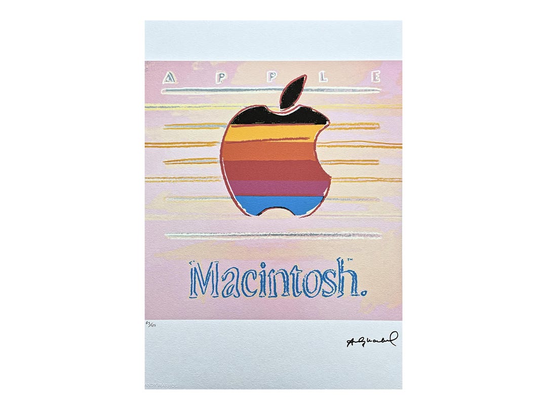 ANDY WARHOL - Apple - Signed, Numbered Edition 49/125, Certificate ...