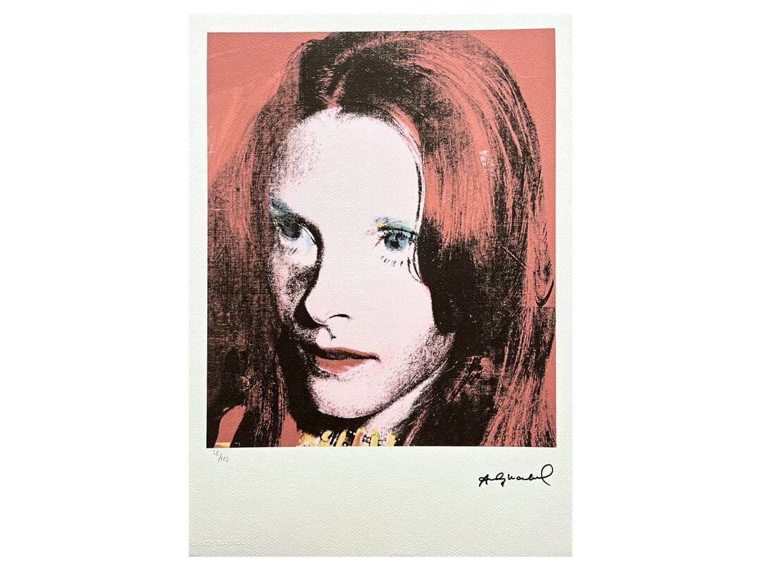 ANDY WARHOL - Sandra Brant - Signed, Numbered Edition 58/125 ...