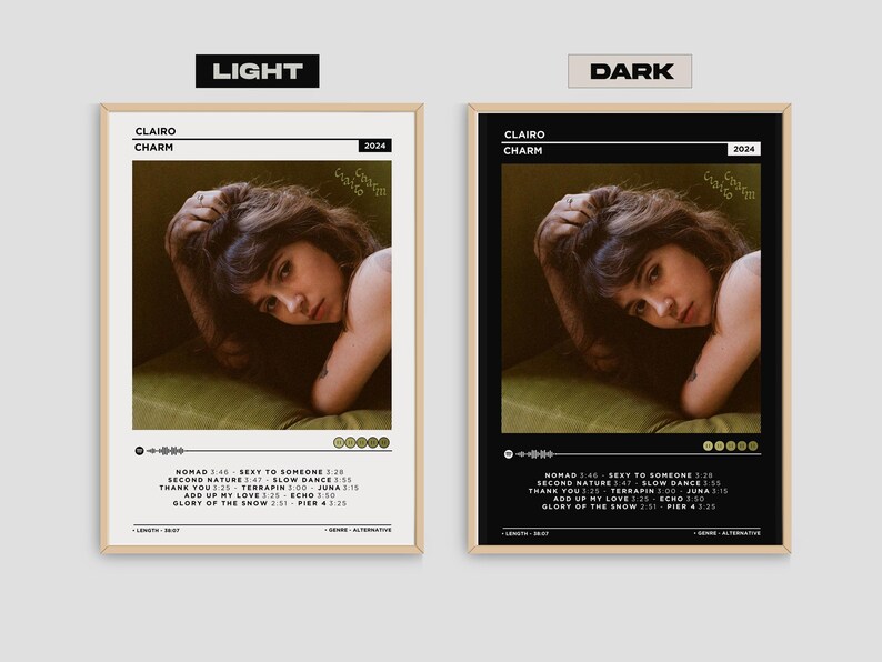 Clairo - Immunity, Charm, Sling Set of 3 Album Poster / Music Gifts ...