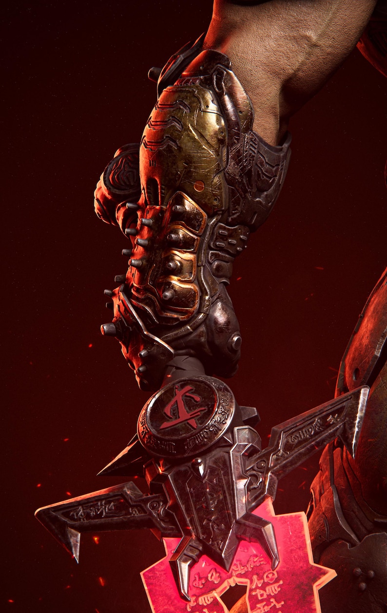 Doom the Dark Ages STL 3D Print File | 3D Printable File | Doom Slayer ...