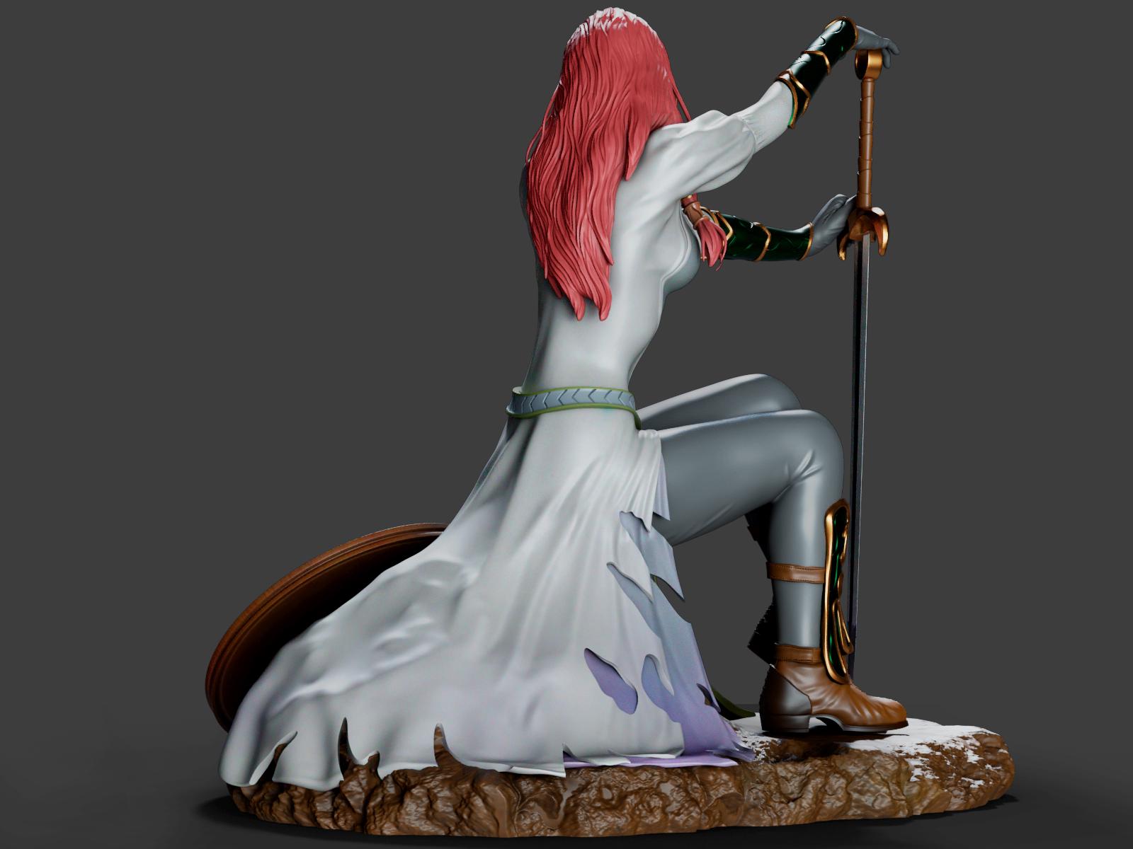 Hera STL 3D Print File | 3D Printable Greek Goddess Figurine | Queen of Olympus STL Model ...