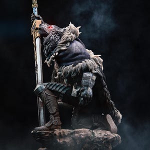 Blaidd Elden Ring STL 3D Print File | 3D Printable File | Blaidd Wolf ...