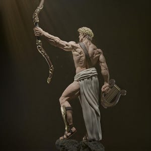 Apollo STL 3D Print File | 3D Printable Greek God Figurine | Mythology ...