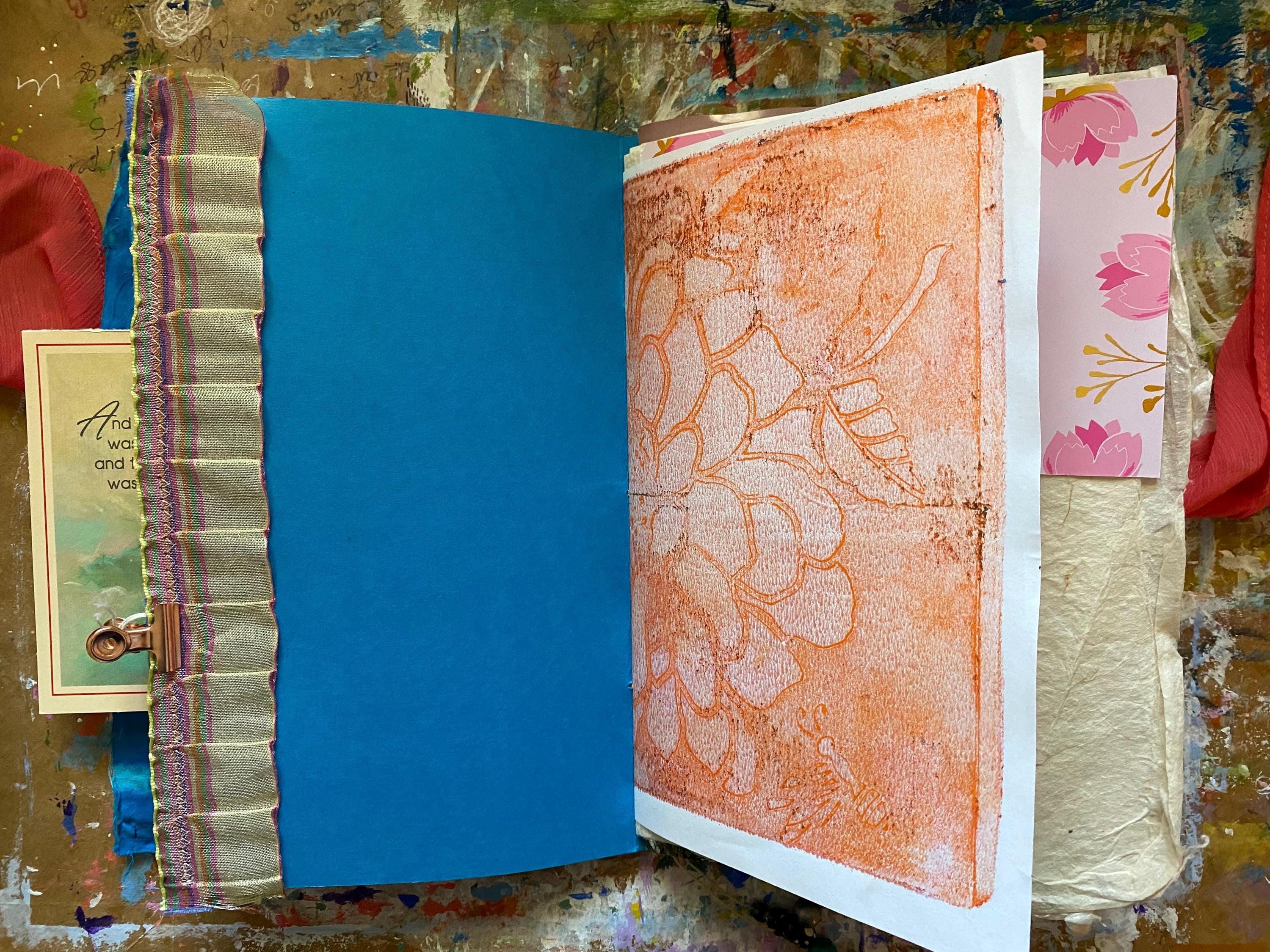 Bold and Beautiul Boho Journal Writing/mixed Media Art Journal 88 Pages ...