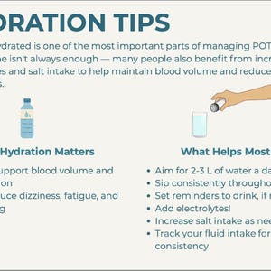 POTS Printable Tracker & Guide | Chronic Illness Daily Wellness Planner ...