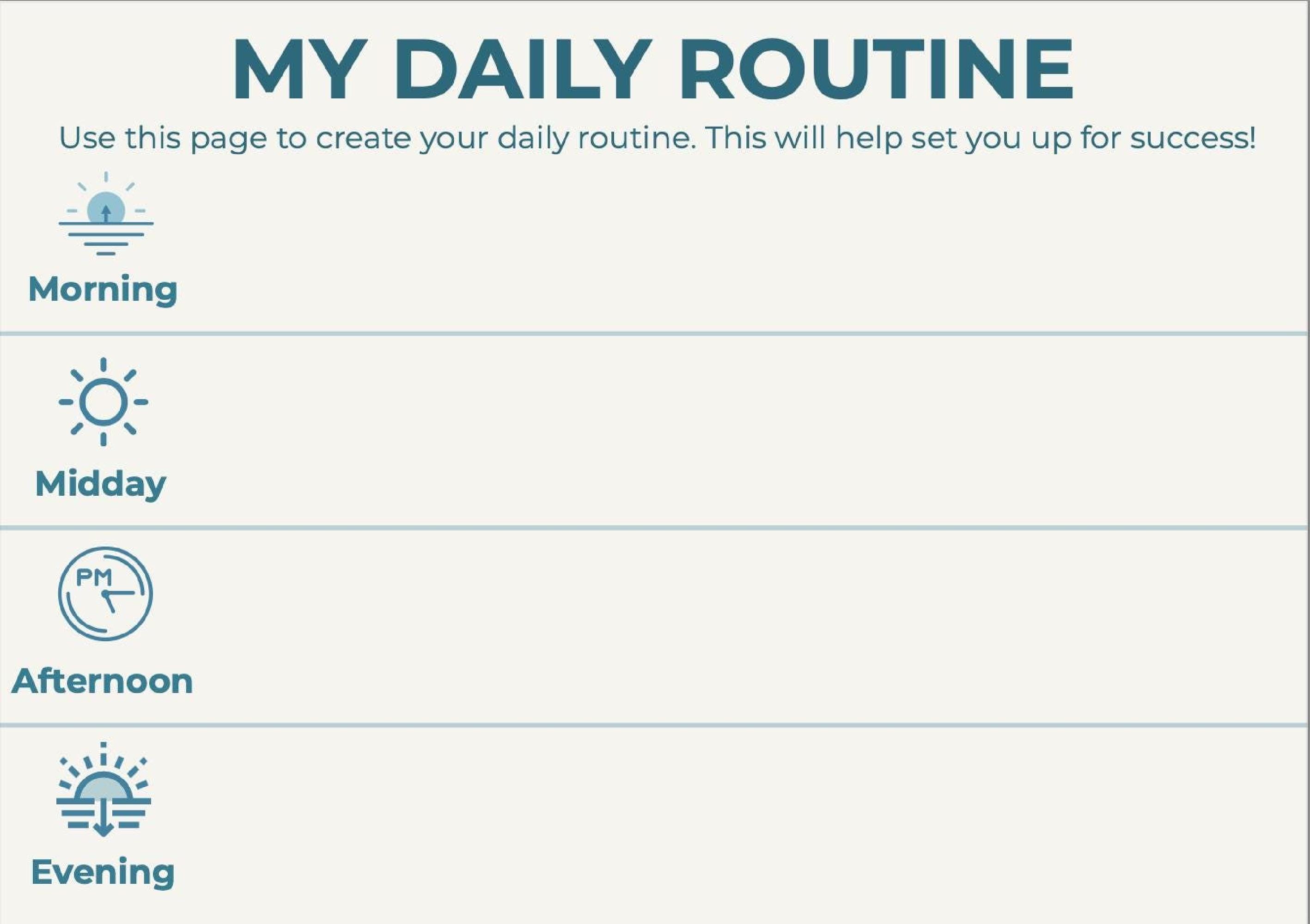 POTS Printable Tracker & Guide | Chronic Illness Daily Wellness Planner ...