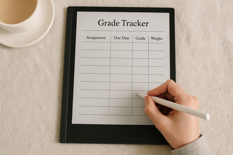 Student Success Kit – Digital Planner for Remarkable 2 | Lecture Notes ...