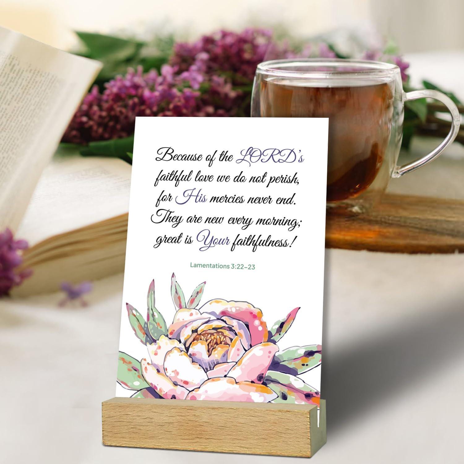 Christian Gift Set – Inspirational Faith Gift for Women, Daily ...