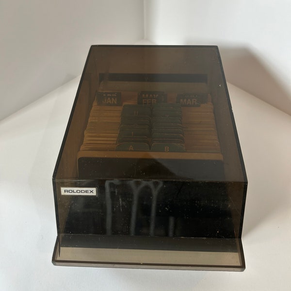 Large Rolodex - Etsy