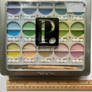 Pebble Inc Chalk Sets Pastels and Earth Colors Set of 2 Palettes ...