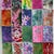 GELLI PRINTS Winter Abstract Index Cards Setof 20 Handprinted UNIQUE ...