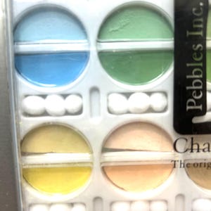 Pebble Inc Chalk Sets Pastels and Earth Colors Set of 2 Palettes ...
