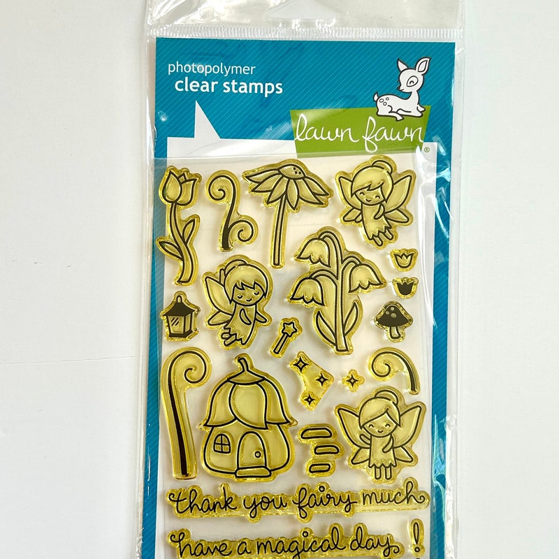 Fairy Rubber Stamp - Etsy