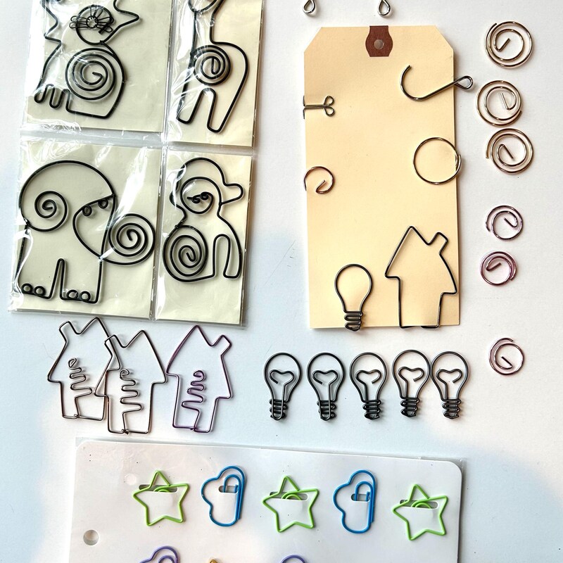 Shaped Paper Clips - Etsy