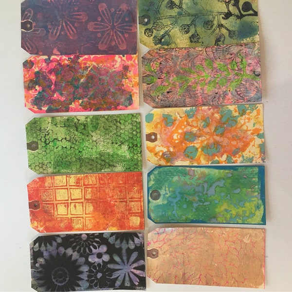 Hand Painted Tags - Etsy