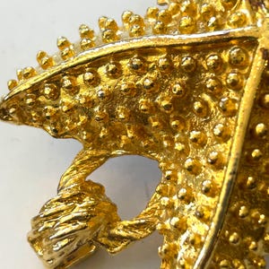 Vintage Starfish Gold Tone Belt Buckle 2 Pieces DIY Belt Coastal Women ...