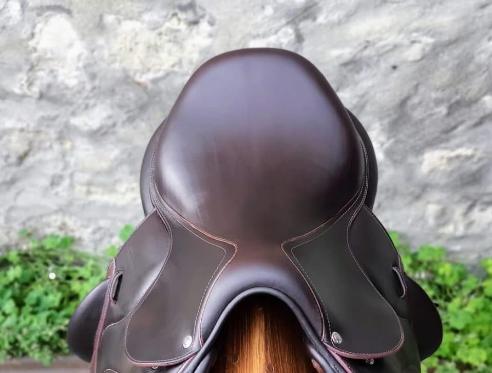 Handmade Padded Leather Jumping Saddle: English Equestrian Gear - Etsy