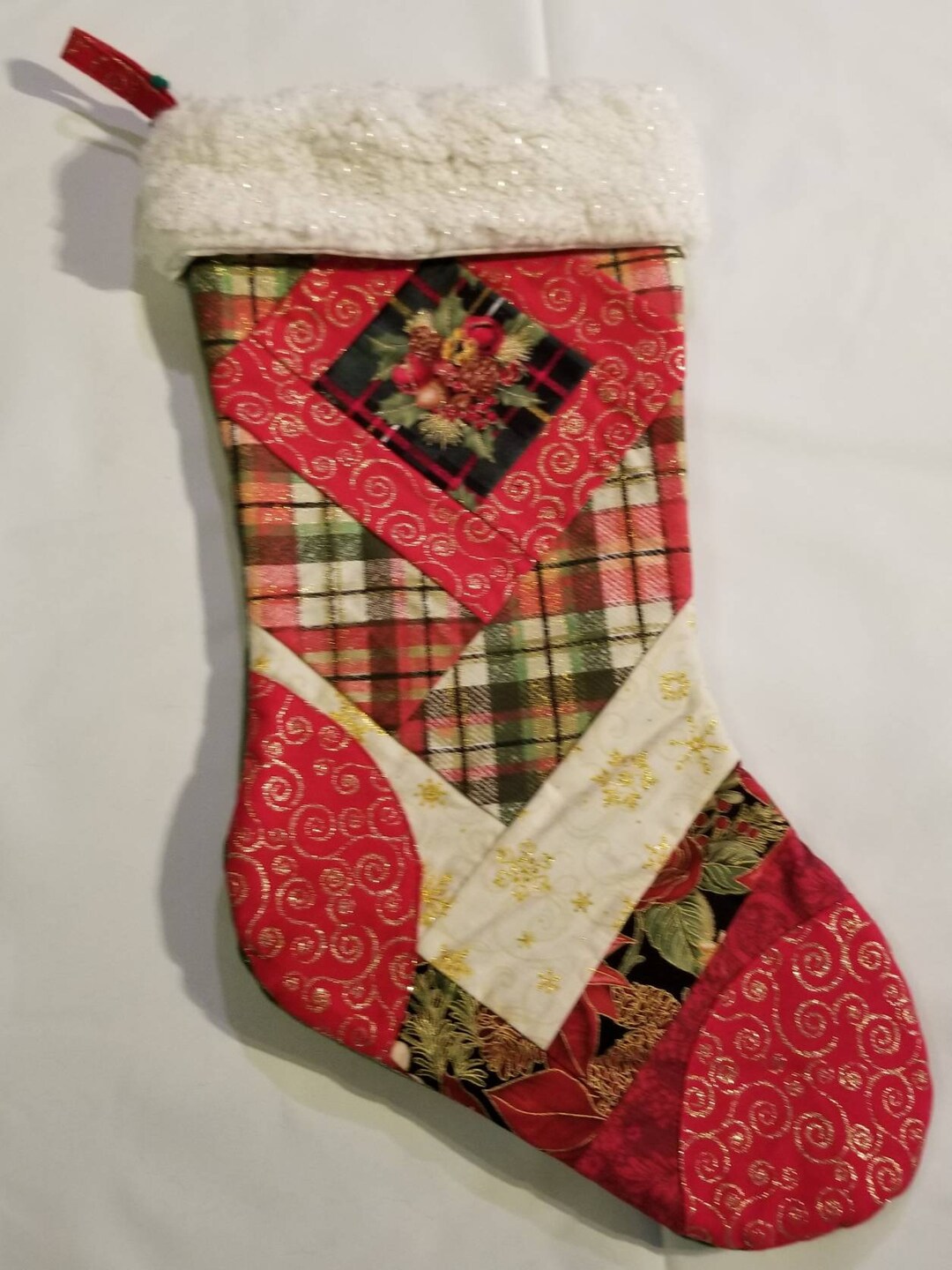 Traditional Themed Regular Stocking - Etsy