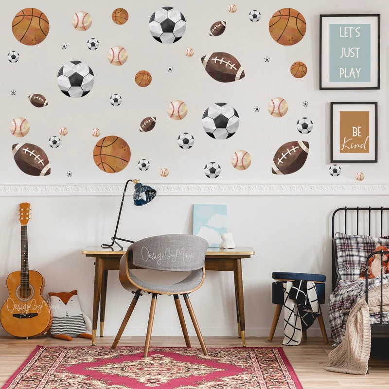 Sport Wall Decals - Etsy