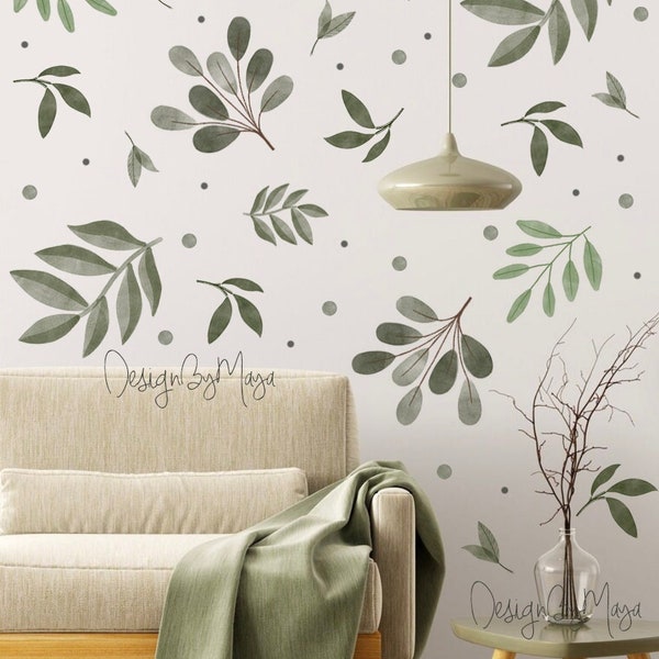 Watercolor Decals - Etsy