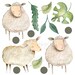 Sheep Wall Decals Sheep Stickers Lamb Baby Nursery Wall - Etsy