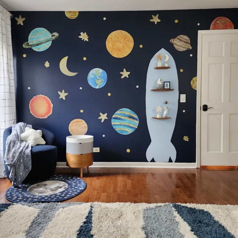 Solar System Decal - Etsy