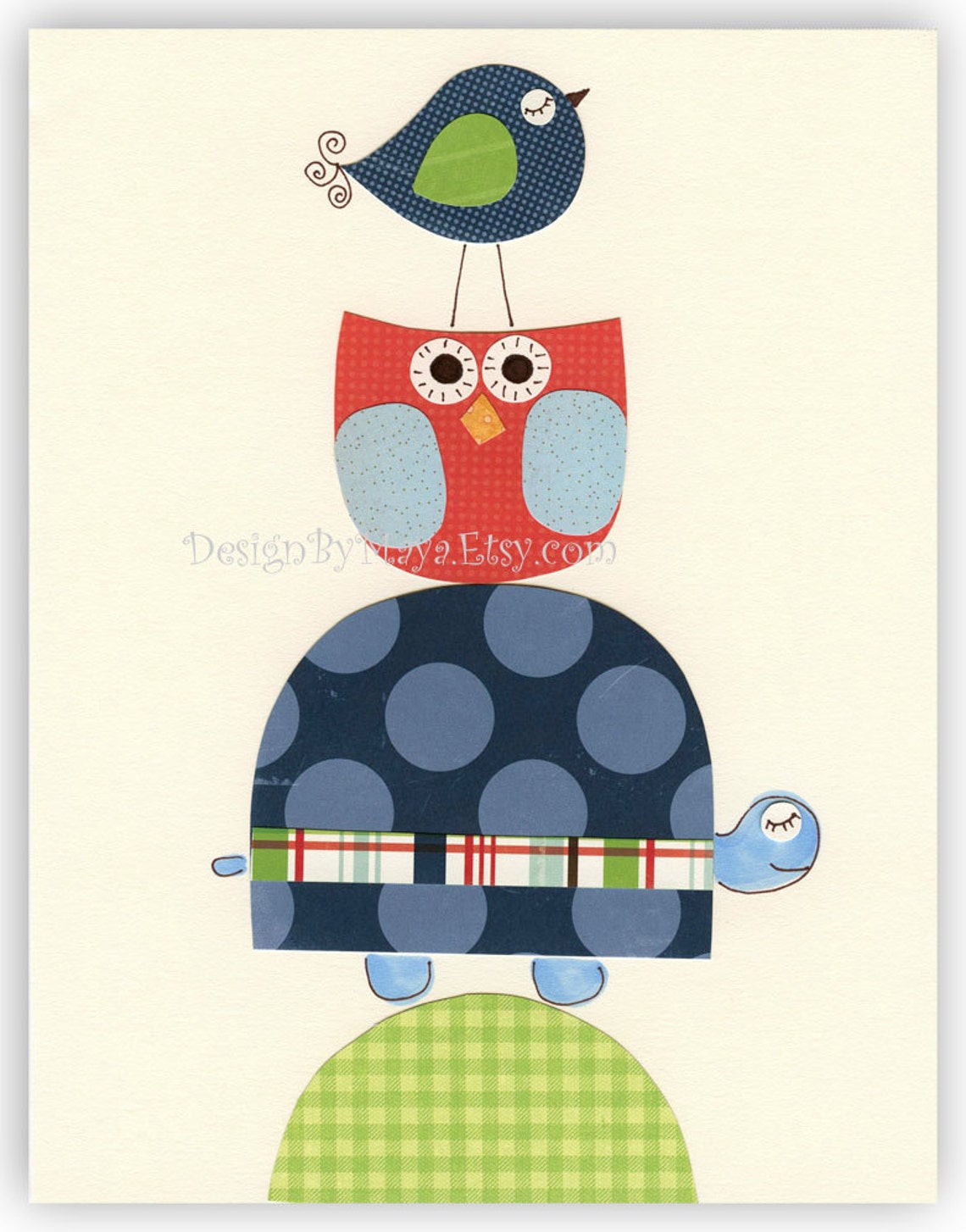 Baby Room Decor Children Wall Art Elephant Family For Baby | Etsy