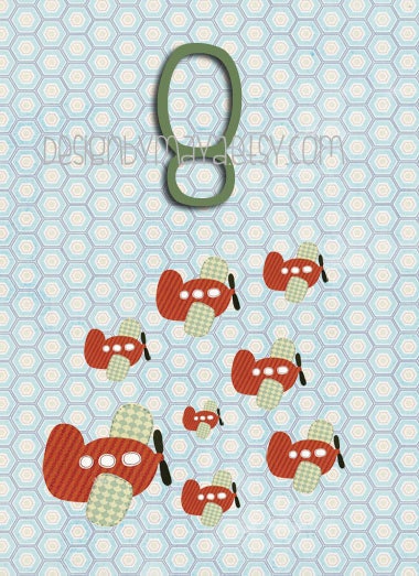 Cards Numbers Count to 10 Boy Numbers Card Set Nursery Wall | Etsy