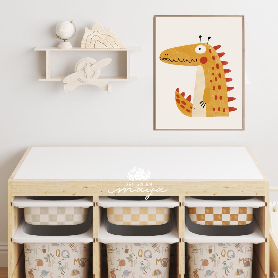 IKEA Trofast Storage Bin Sticker Set, Nursery Kids Room Decor - Etsy