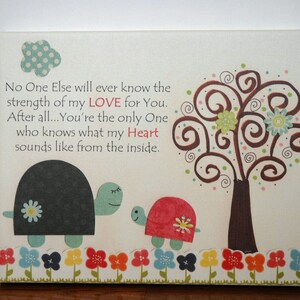 Baby Girl Room Decor Nursery Children Artwork...promise Me..on Canvas ...