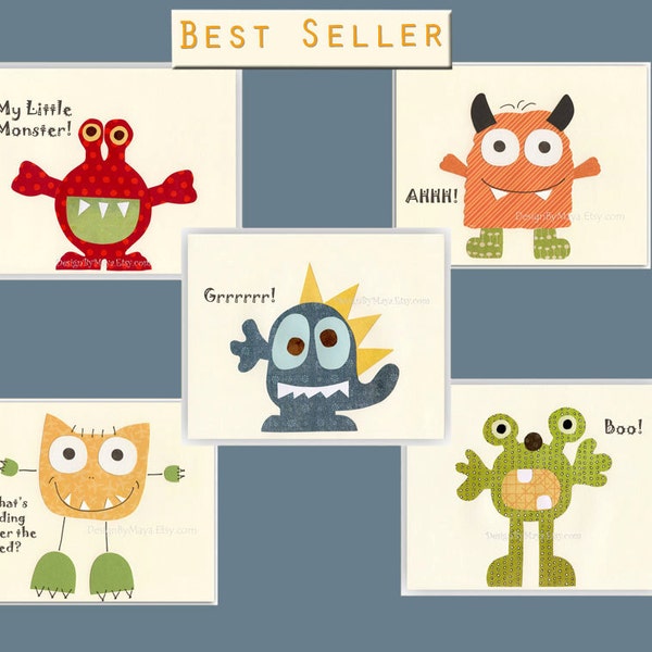 Monster Nursery - Etsy