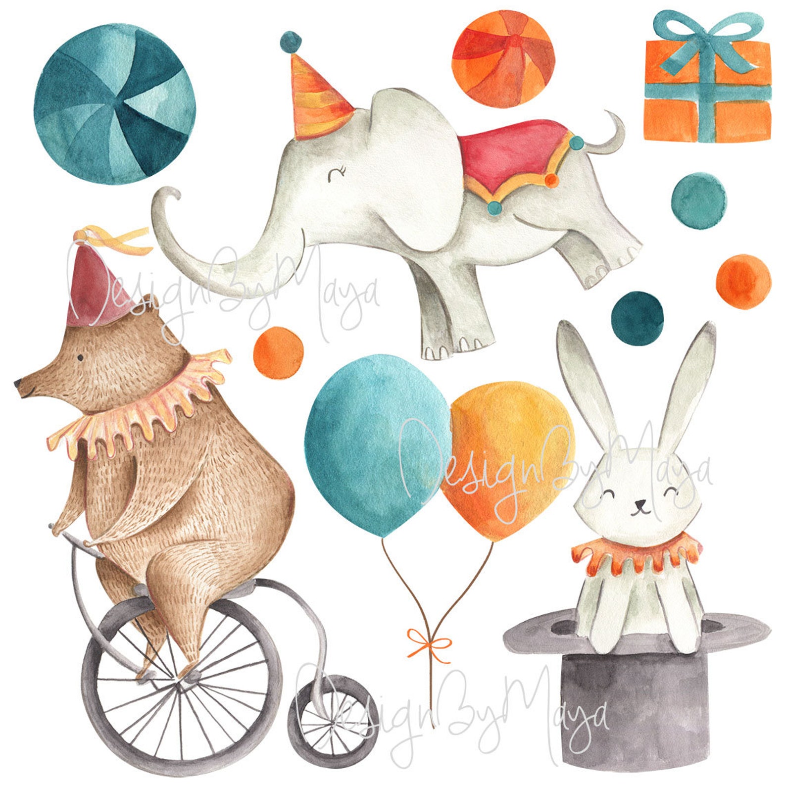 Circus Nursery Circus Decals Nursery Wall Decals Circus | Etsy