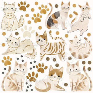 Cats Decals, Cats Wall Decor, Nursery Wall Decals, Dogs Decals, Baby ...