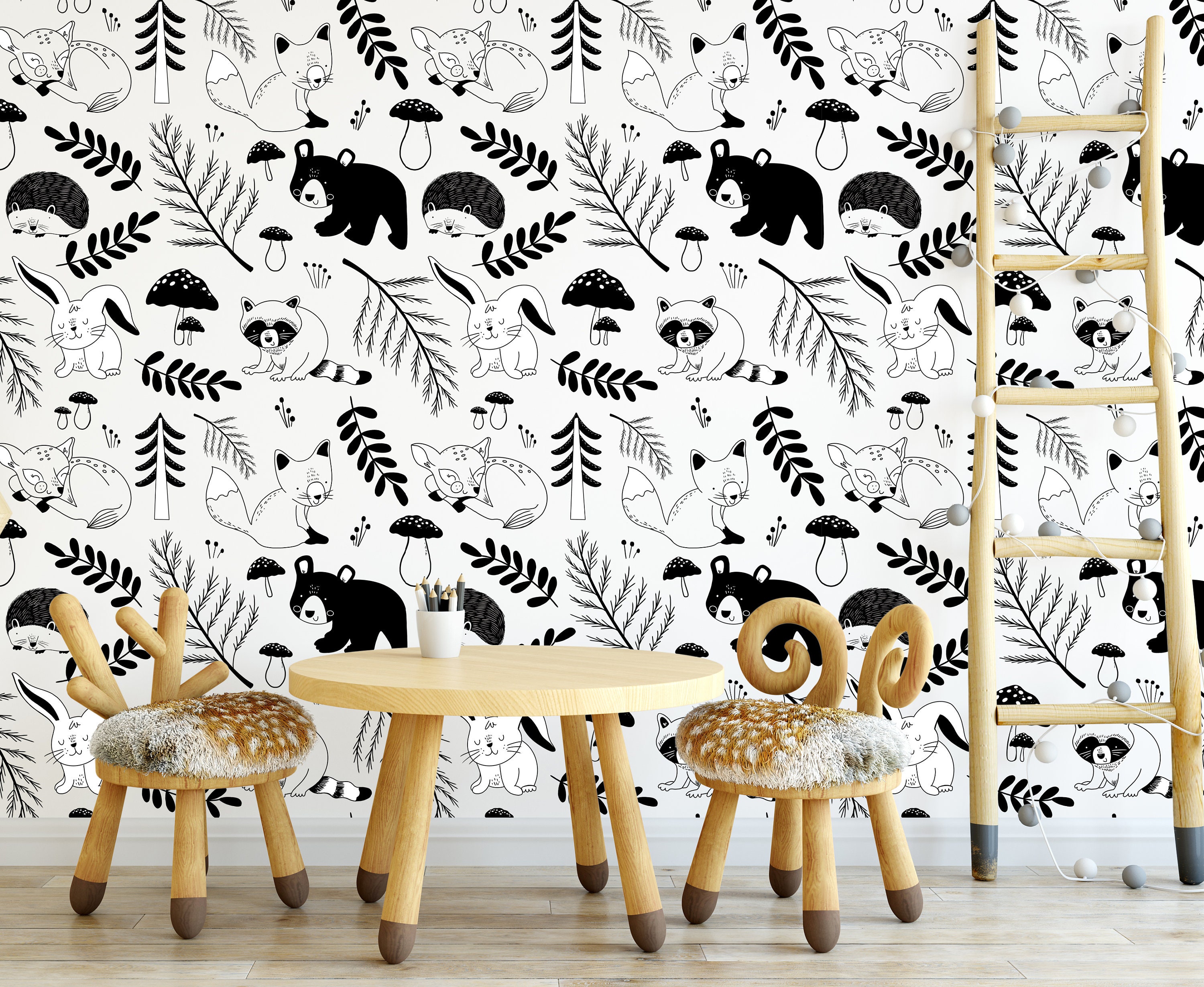 Math Equations Wallpaper, Minimalist Nursery Decor, Peel and Stick - Etsy