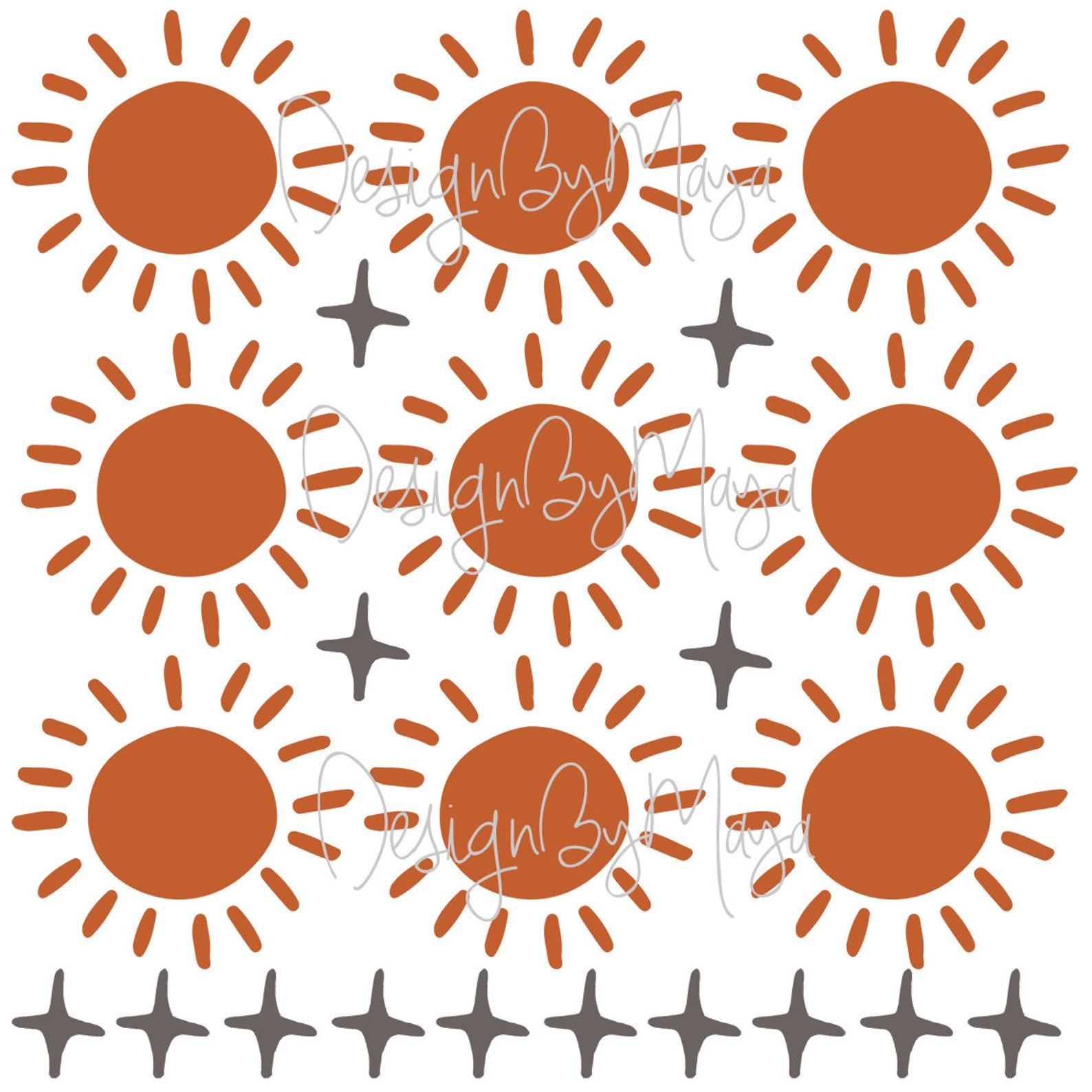 Sun Decals Sun Wall Stickers Boho Design Southern Decor - Etsy