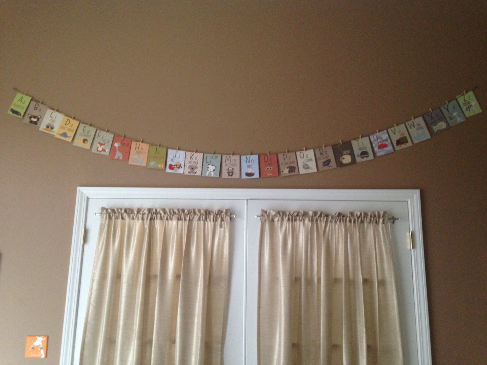 Alphabet Cards A to Z Animal Alphabet Card Set Nursery Wall | Etsy